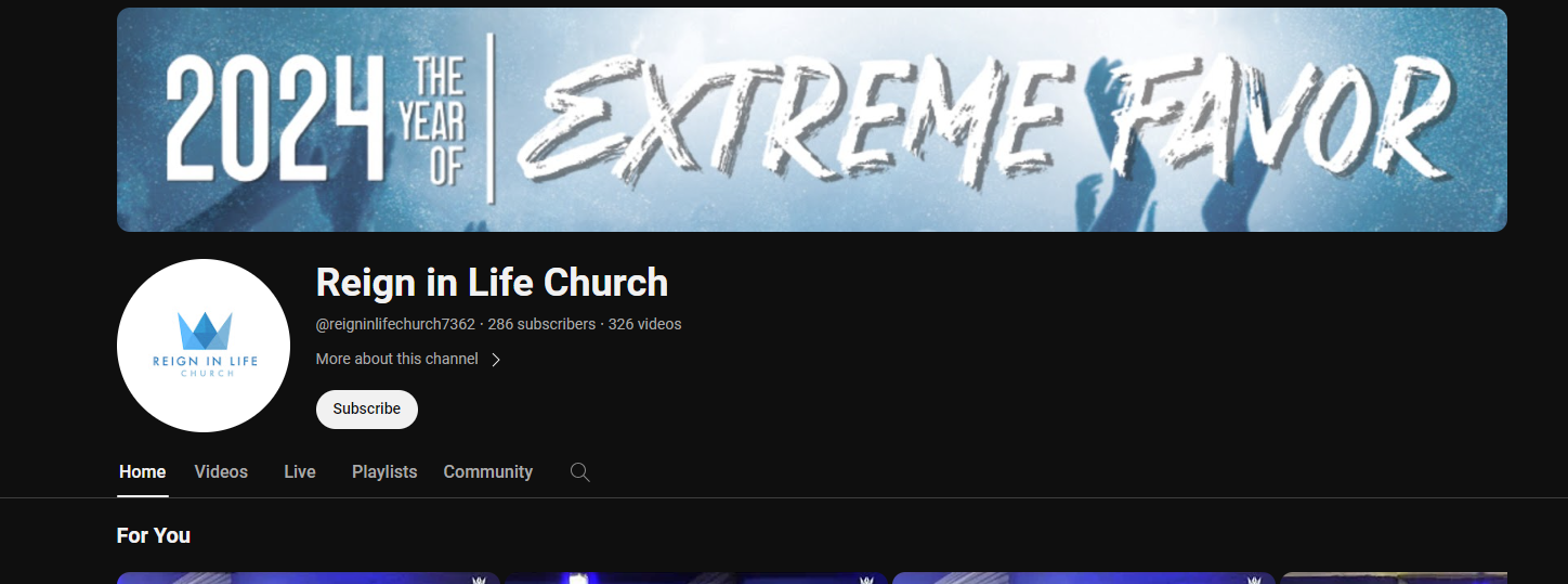 Reign In Life Church